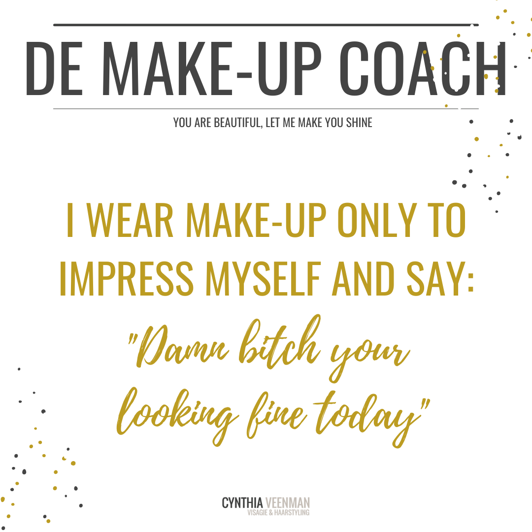 EEN POSITIEVE LOOK II op make-up – Letsshine - Cynthia Veenman